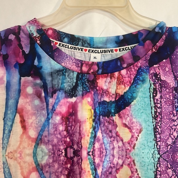 Valanio | Tops | Nwt By Valanio Short Sleeve Extra Large Vibrantly ...